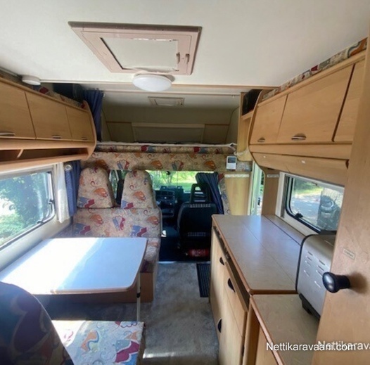 Rotec Asuntoauto, Fiat 1998 - Matkailuauto - Alkovi - Nettikaravaani