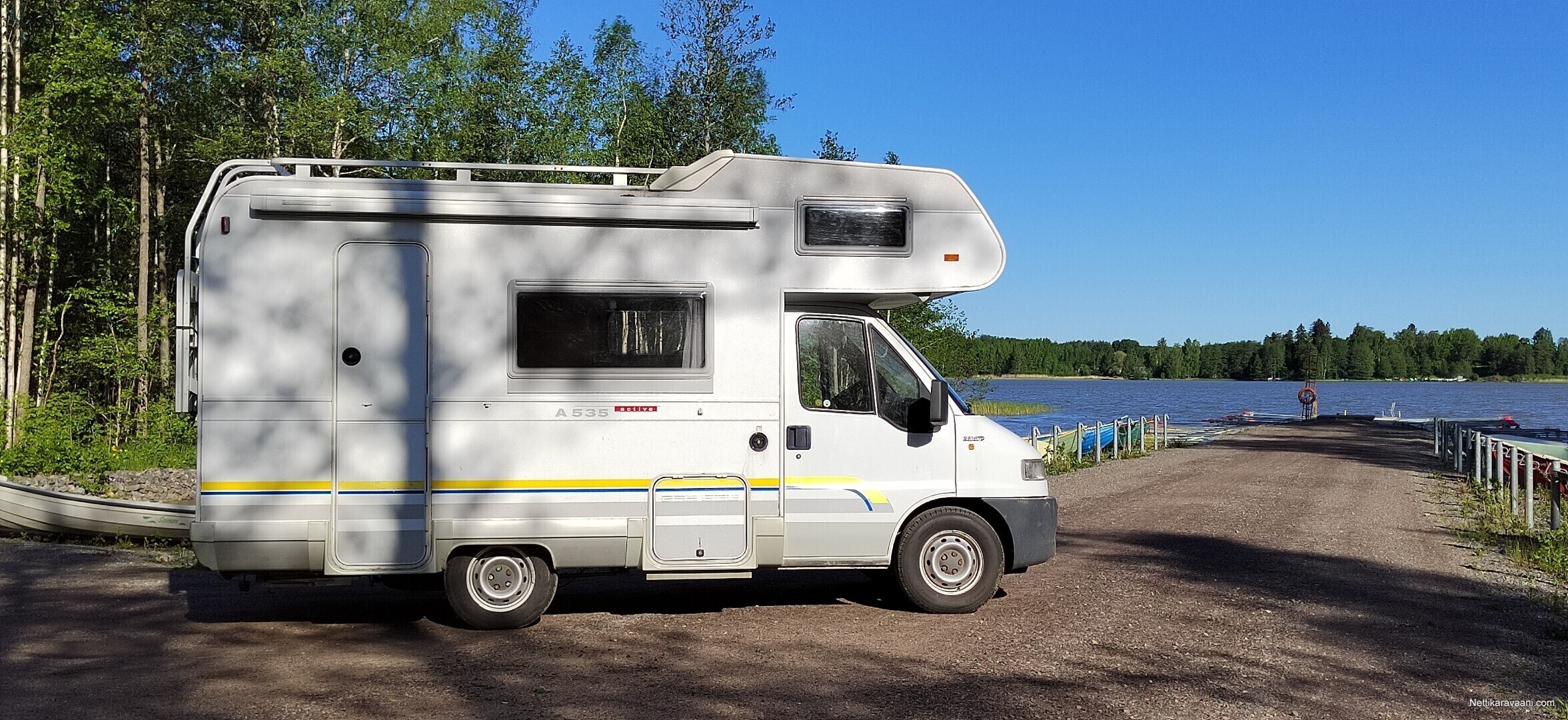 Bürstner A 535 active, Fiat 1999 - Matkailuauto - Alkovi - Nettikaravaani