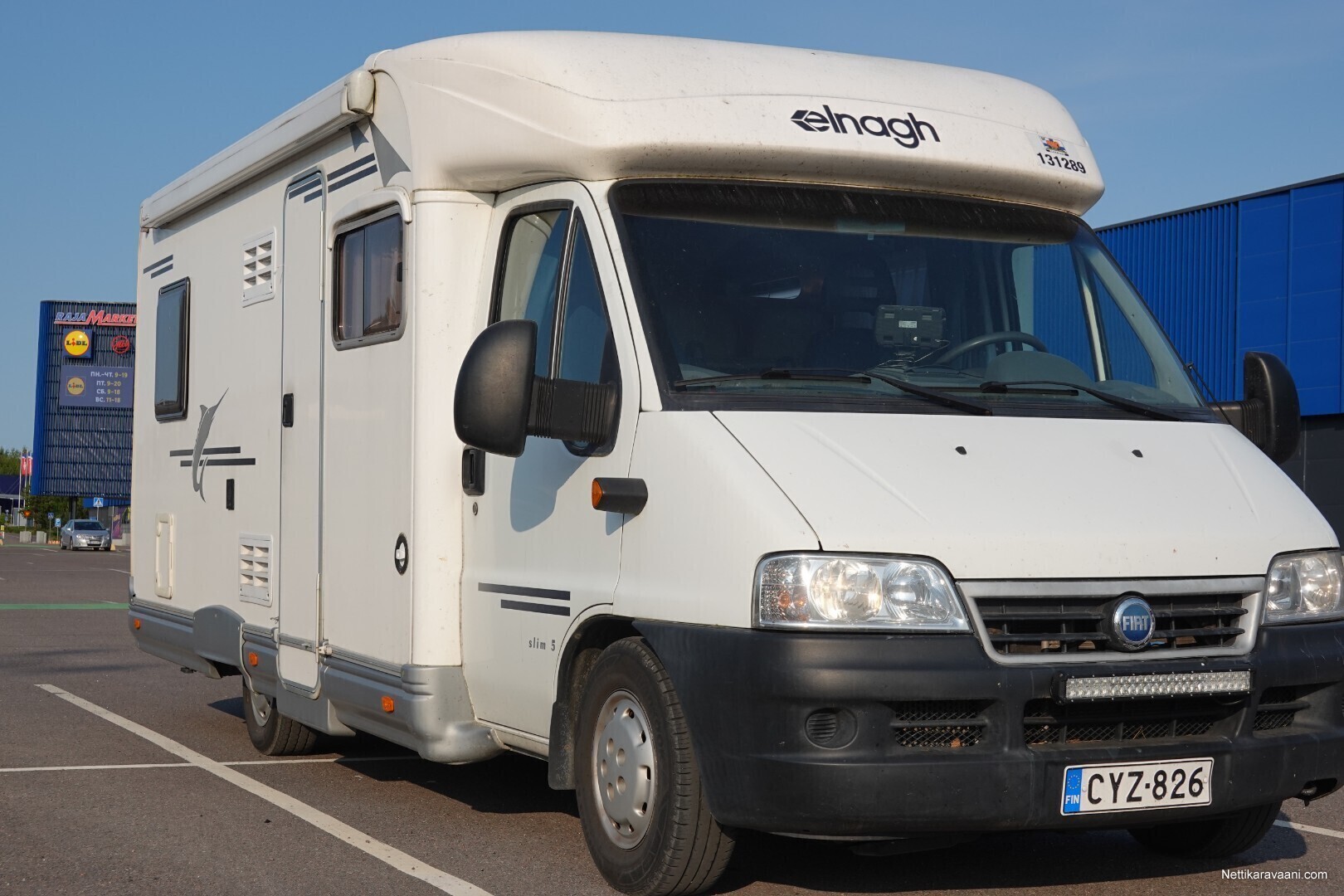 Elnagh Elnagh, Fiat Slim 5 2006 - Matkailuauto - Puoli-integroitu ...