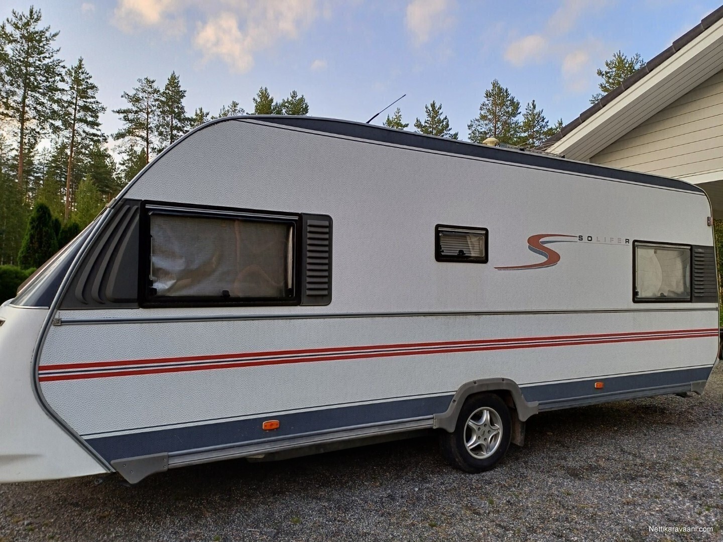 Solifer S9 Finlandia 600/ Ilmastointi! 2001 - Travel box - Nettikaravaani