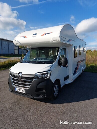 Vuokrataan Ahorn Master ECO 680, Renault 2021 - Matkailuauto - Alkovi ...