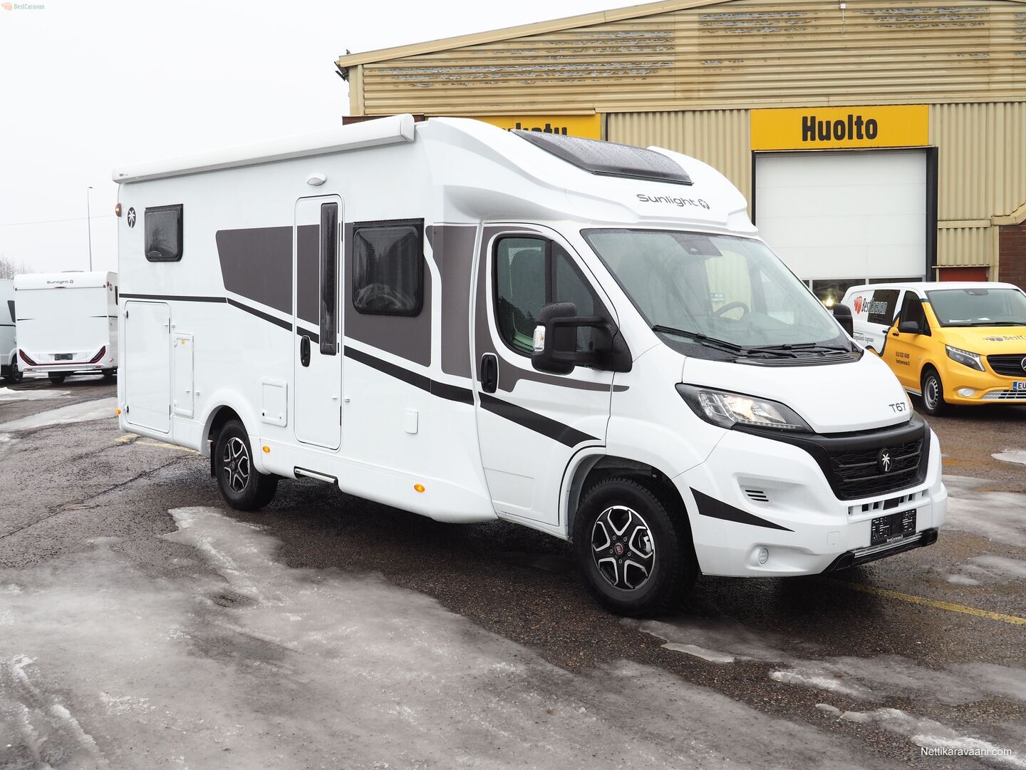 Sunlight T 67 Puoli integroitu, Fiat Ducato 2024 - Matkailuauto - Puoli ...
