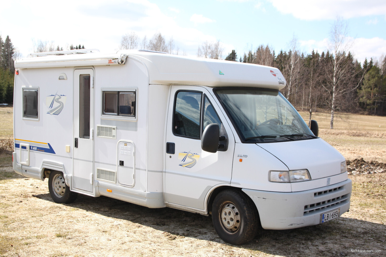 Bürstner Ducato, Fiat 2,8 JTD-T600 Harmony 2001 - Travel truck - Nettikaravaani