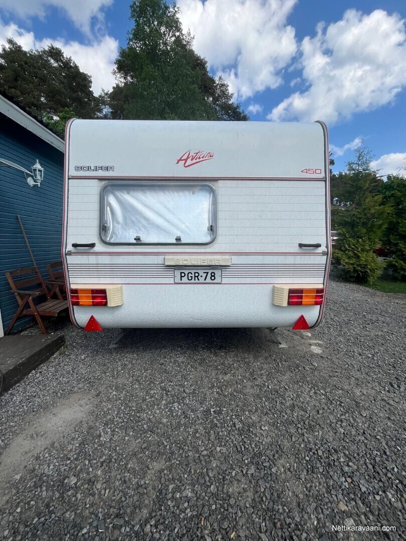 Solifer 450 Articina 1992 - Matkailuvaunu - Nettikaravaani