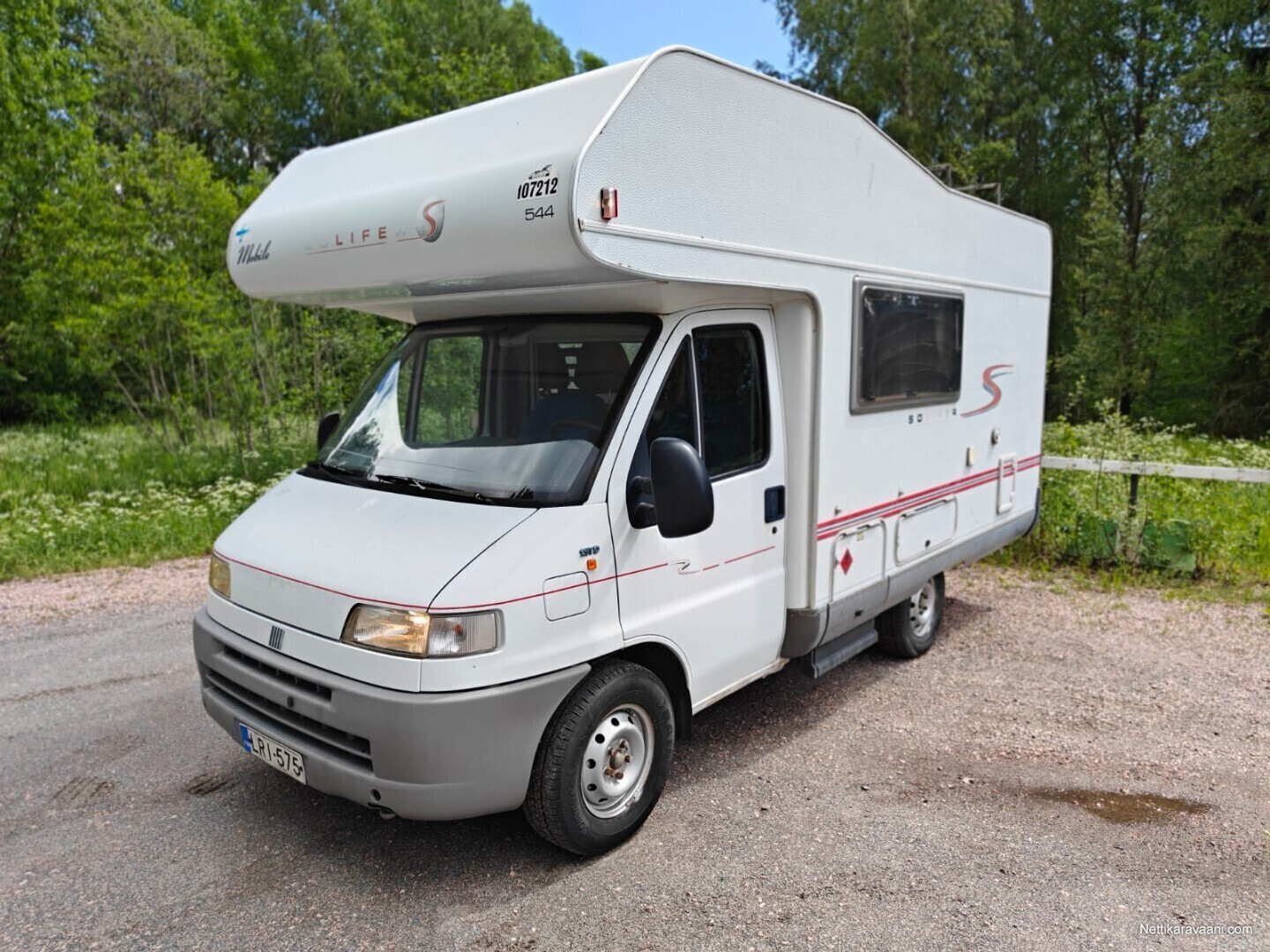 Solifer Solifer 544 Juuri Katsastettu, Fiat 2001 - Matkailuauto ...
