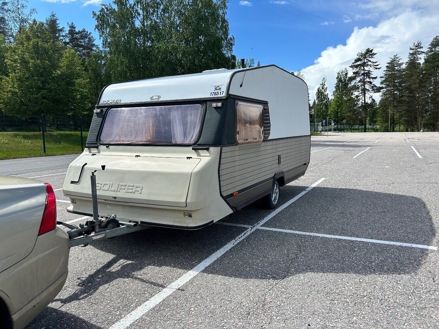 Solifer Artic 450 juuri katsastettu 1990 - Matkailuvaunu - Nettikaravaani