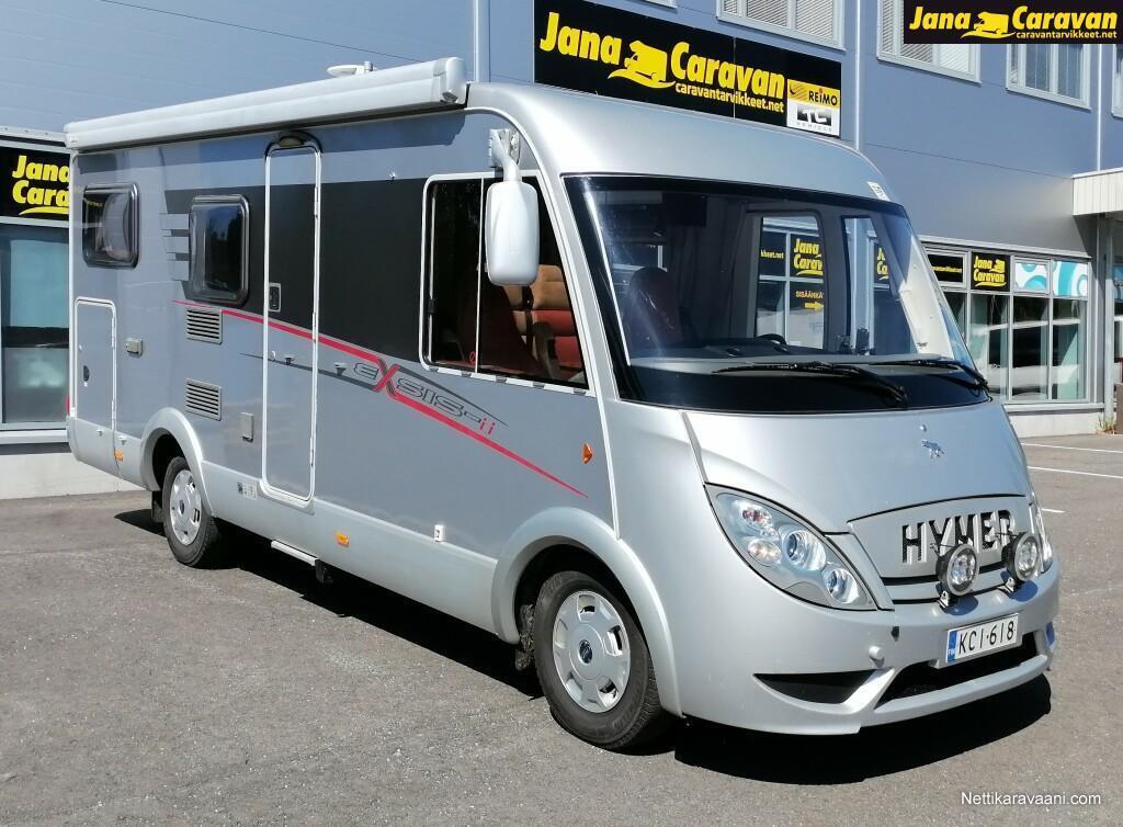 Hymer EXSIS i 562, Ford 2 X ILMASTOINTI* ERILLISVUOTEET * ISO TAKATALLI ...