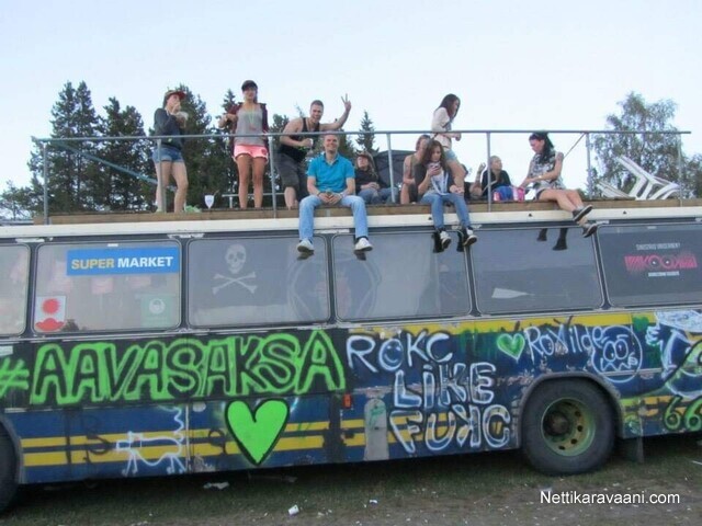 Omavalmiste omavalmiste, Scania Scania 9hengen 1977 - Matkailuauto ...