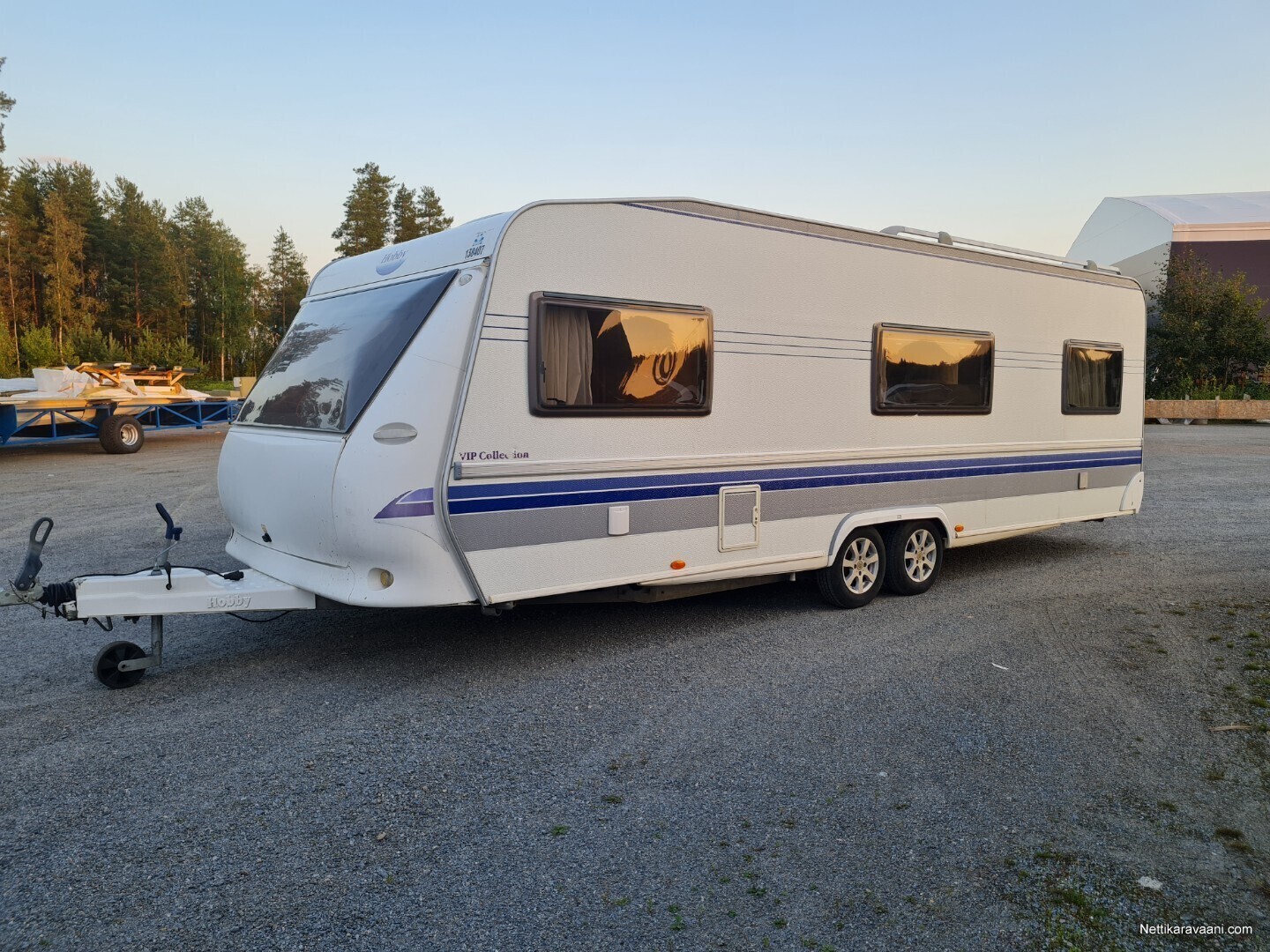 Hobby 640 640 vip colektion 2008 - Matkailuvaunu - Nettikaravaani