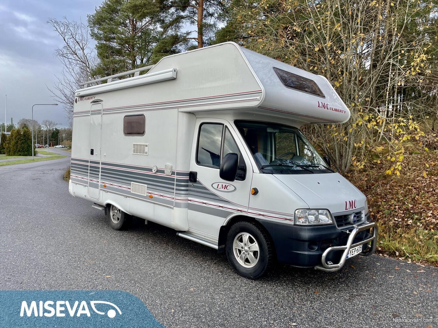 LMC Liberty 595, Fiat 2,8 (128 HV)*Rek+makuutilat 6:lle* 2002 - Travel truck - Alcove ...
