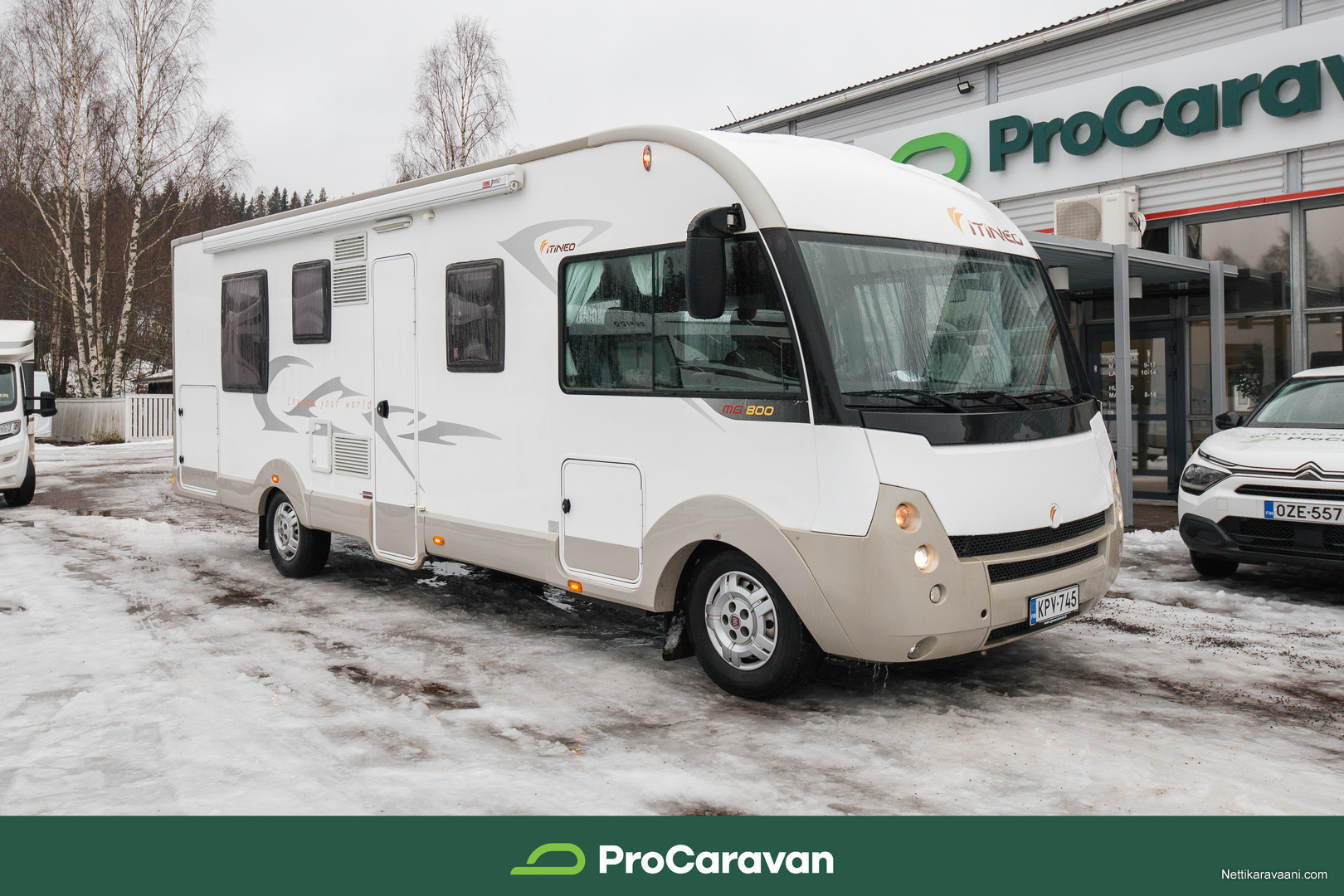 Itineo MB 800, Fiat Fiat 2,3 148 hv | Laskuvuode, saarekevuode ...