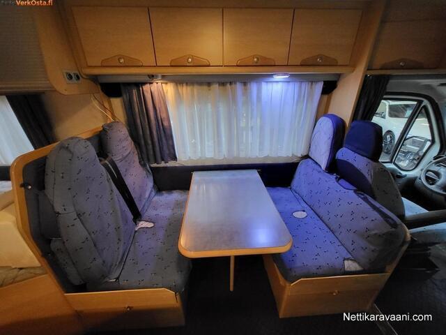 Adria Adriatik, Fiat 573 DS 2.3 Jtd *Vetokoukku*Markiisi*Lohkolämmitin* 2005 - Matkailuauto ...